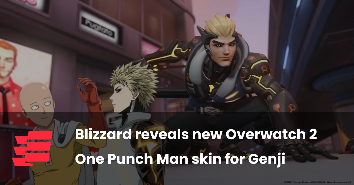 Blizzard reveals new Overwatch 2 One Punch Man skin for Genji | esports.gg
